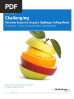The Challenger Sale | PDF | Sales | Mindset