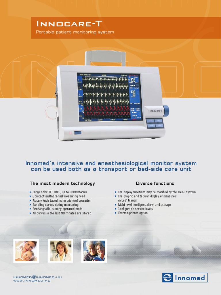 Innocare T en | PDF | Monitoring (Medicine) | Computer Monitor