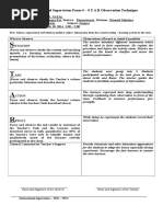 Classroom Observation Tool (COT) | PDF | Curriculum | Learning