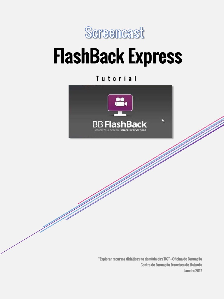 Manual Do FlashBack Express | Download grátis PDF | Janela (informática ...
