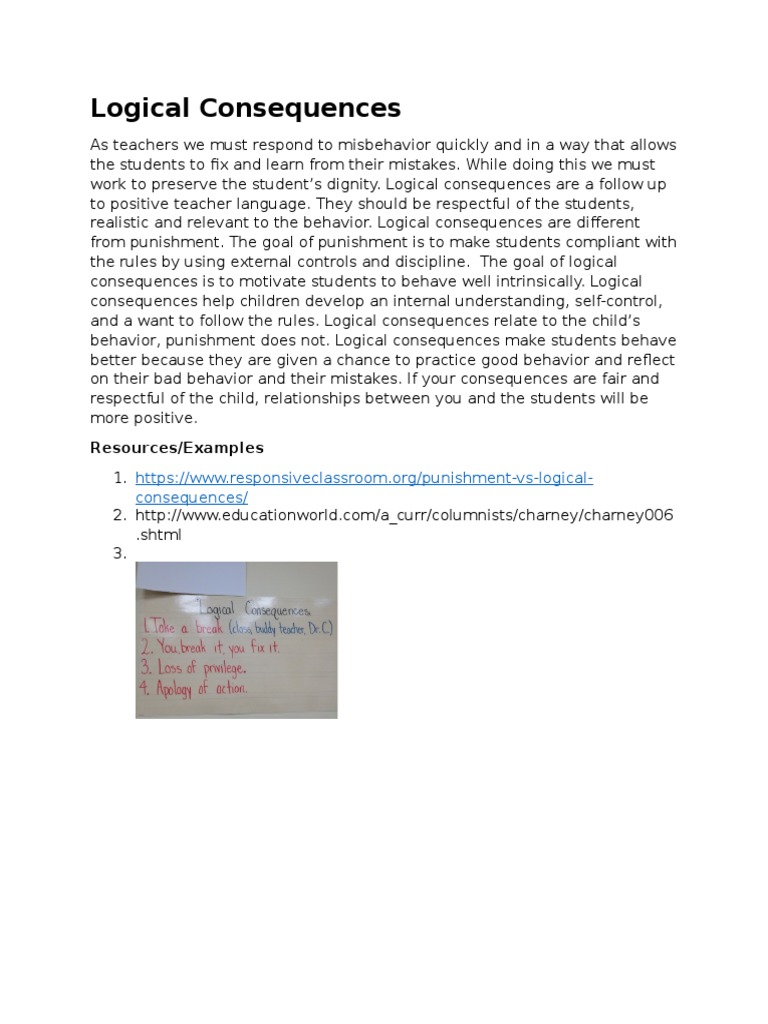 Logical Consequences | PDF