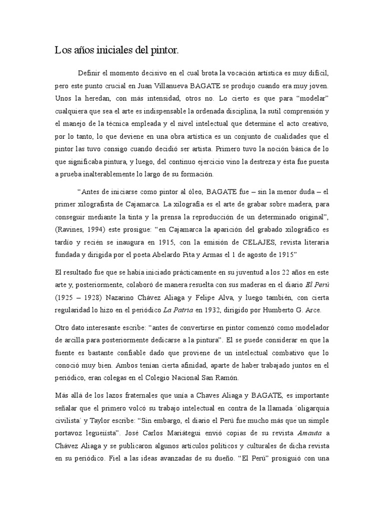 BAGATE | PDF | Pinturas | Lona