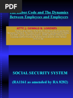 SSS Law Reviewer | PDF | Pension | Employment