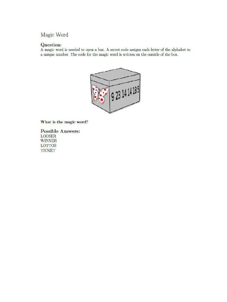 Contoh Soalan Beaver Contest | PDF