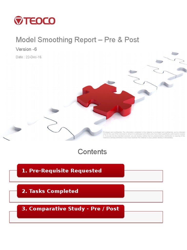 Pre-Model Smoothing V6.1 2 | PDF