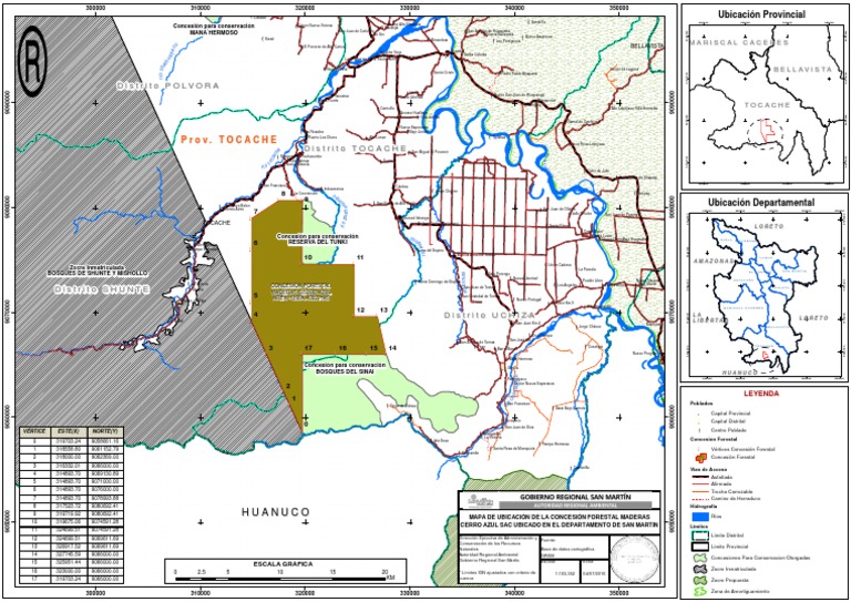 Mapa Cerro Azul A3 | PDF | Cartografía | Visualización (Gráficos)