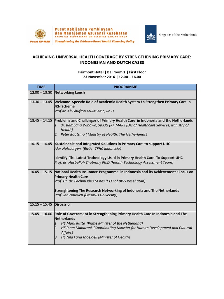 Rundown Seminar 23 Nov 2016 | PDF