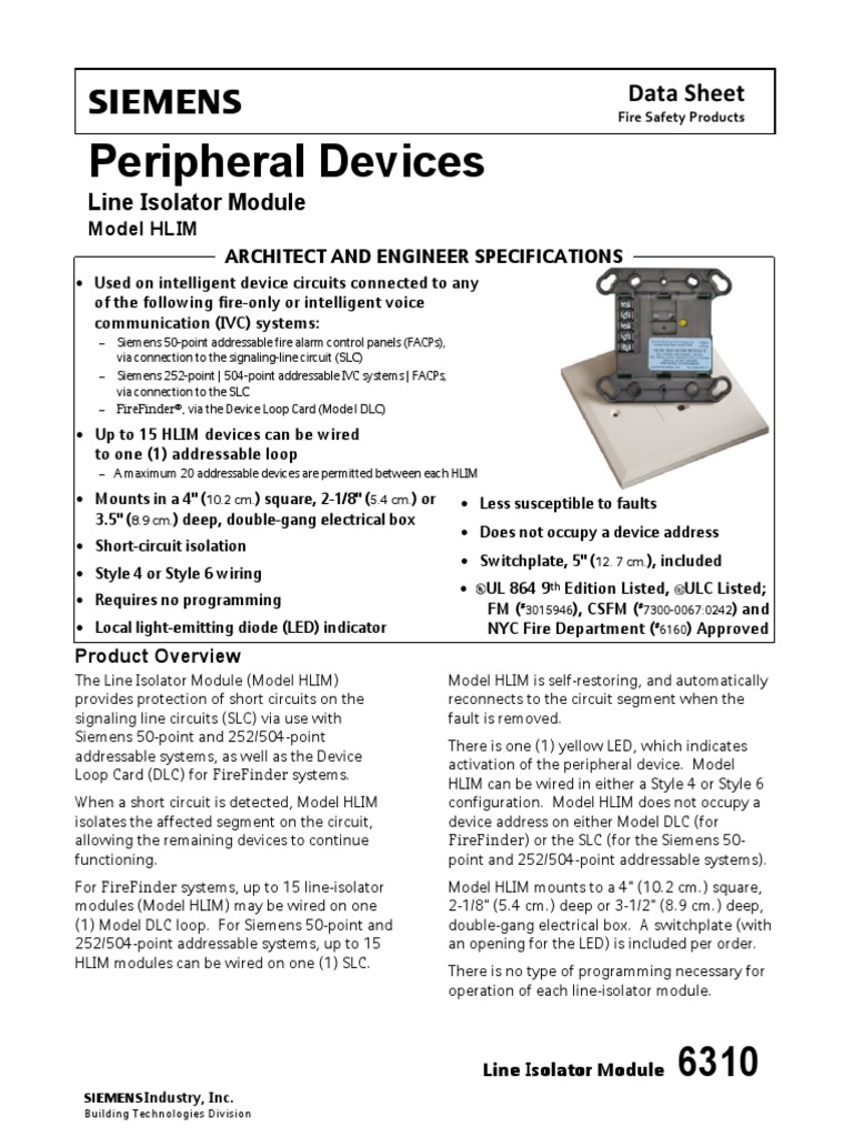 8) HLI-M - Line Isolator Module | PDF | Equipment | Electronics