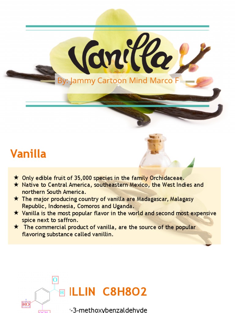 Vanilla 1101 | PDF | Vanilla | Flavor