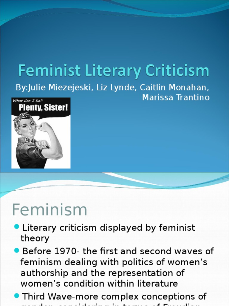Feminist Powerpoint | Feminism | Ethnicity, Race & Gender