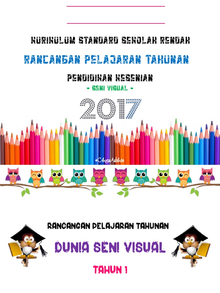 Cover RPT Pendidikan Kesenian | PDF