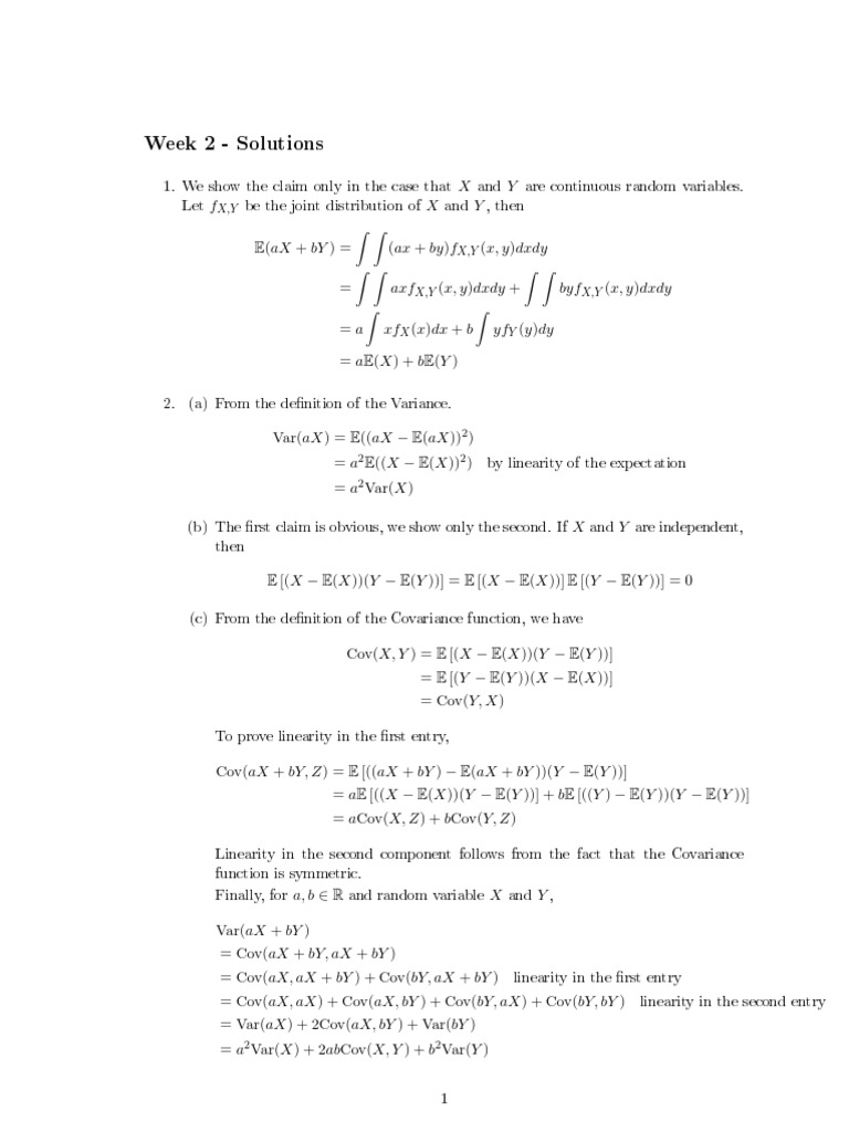 Tutsol wk246 | PDF | Variance | Statistical Theory