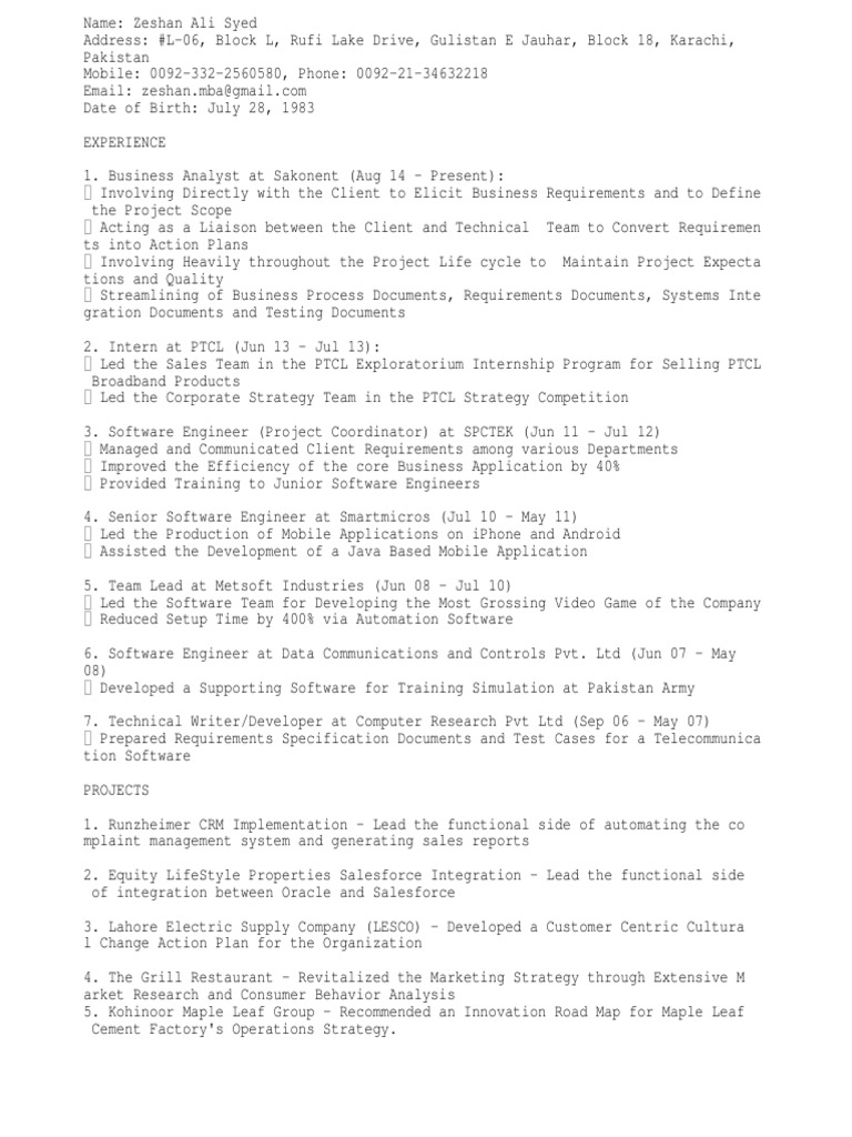 CV Notepad | PDF | Strategic Management | Software