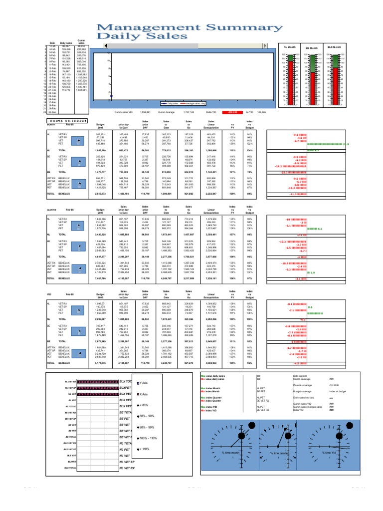 Cockpit Excel | PDF