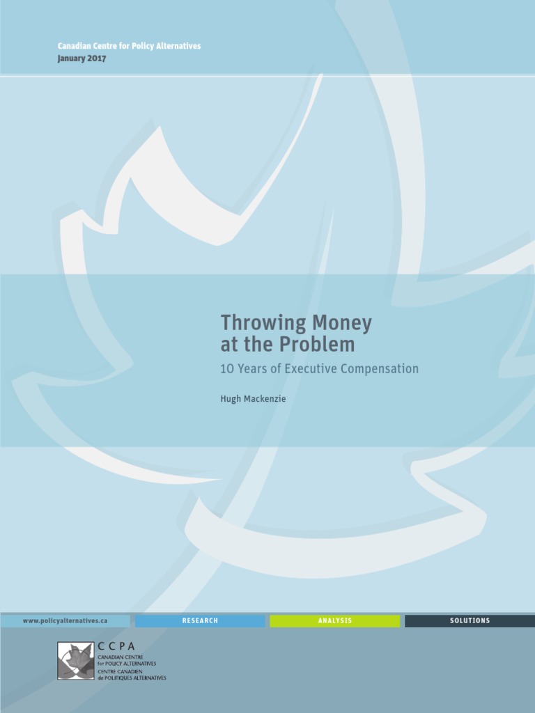 Throwing Money at The Problem CEO Pay | PDF