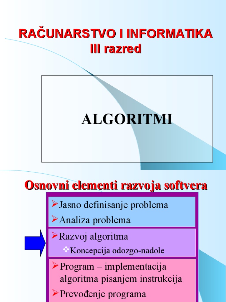 Algoritmi | PDF
