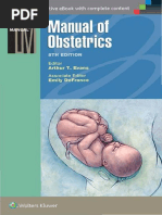 Clinical Practice Guideline - ACOG | PDF | Postpartum Period | Obstetrics