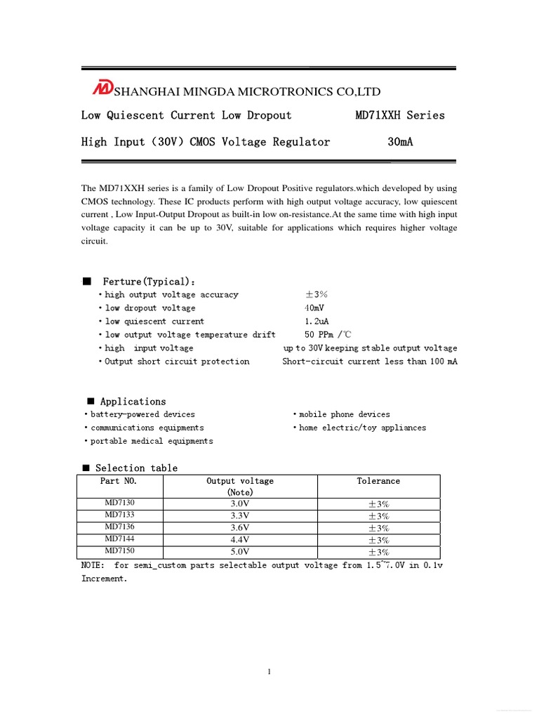 Datasheet - HK md7133h 7759585 | PDF | Capacitor | Transistor