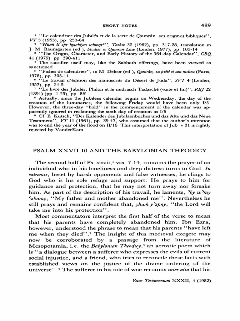 Psalm 27 | PDF | Copyright | Fair Use