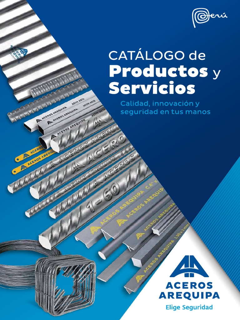Catalogo Productos ACEROS AREQUIPA | PDF | Acero | Industrias