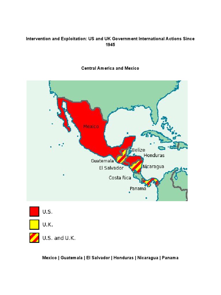 US-UK Interventions in Mexico History | PDF | Zapatista Army Of ...