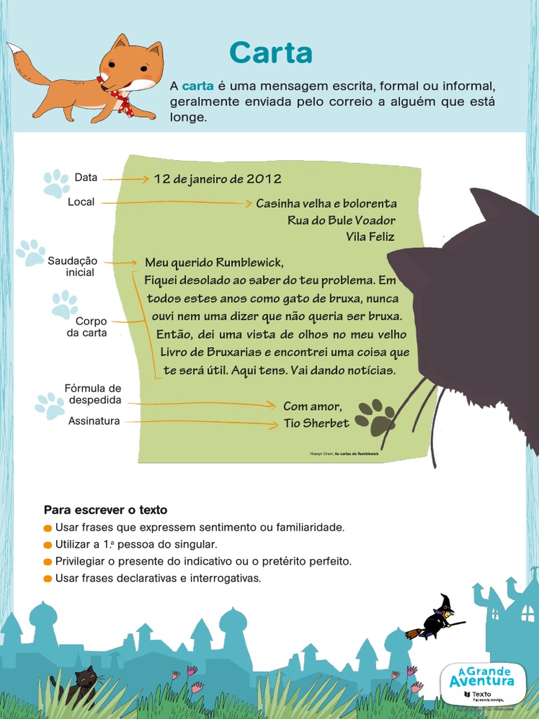 Estrutura Da Carta | PDF