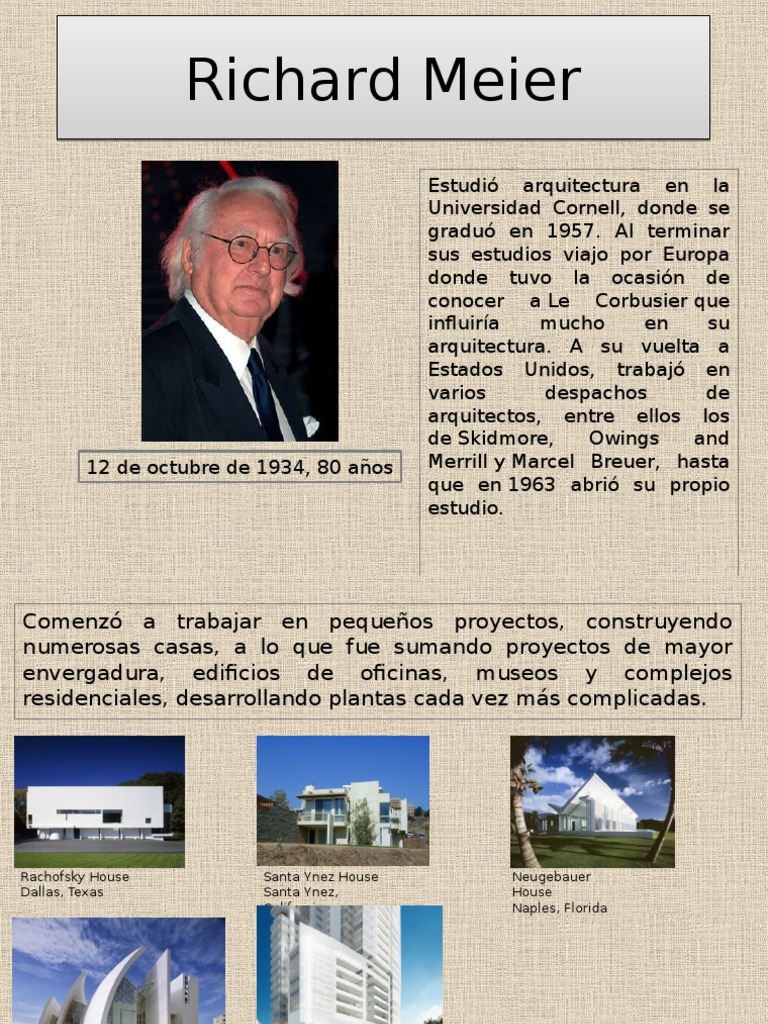 Richard Meier | PDF | Science | Ciencia filosófica