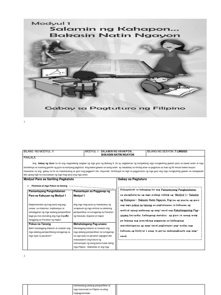 Module Filipino Grade 8 PDF | PDF