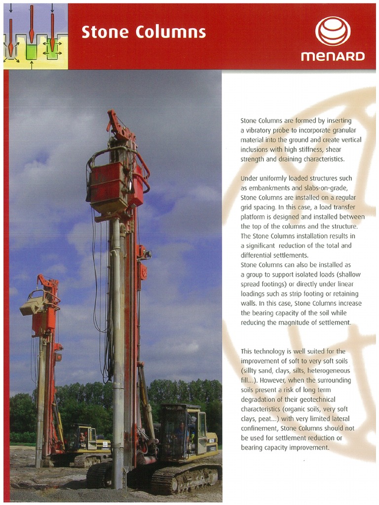 MENARD - Stone Column Brochure PDF | PDF