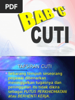 Panduan Cuti Tibi Kusta Barah 2020 | PDF