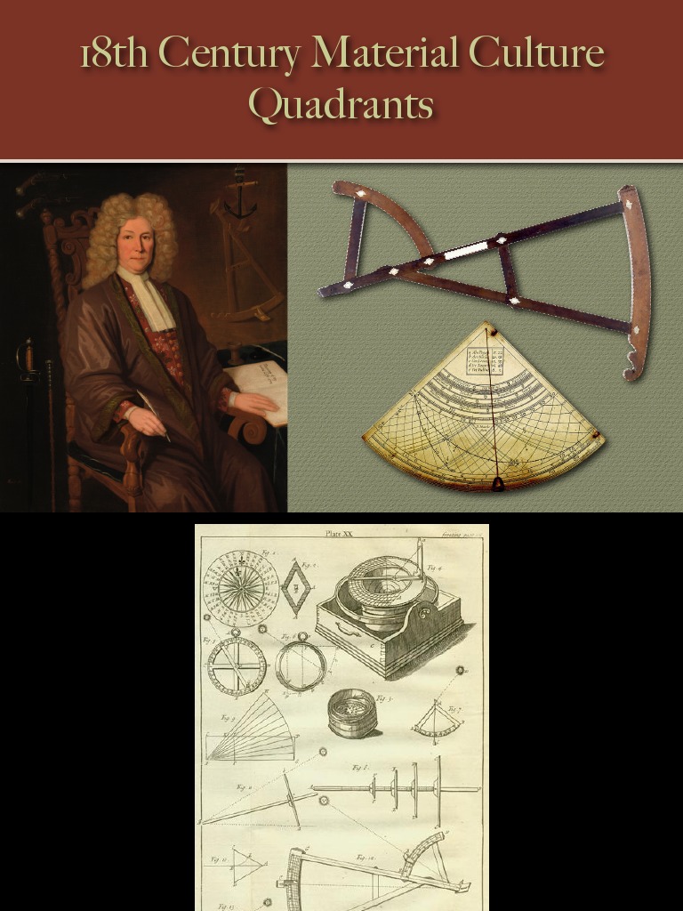18th Century Davis Quadrants Guide | PDF | Measuring Instrument ...