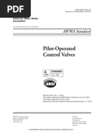 Hydrostatic Testing Awwa 600 | PDF | Pressure | Litre