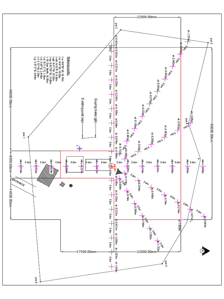 Actual Perimeter Fence Layout ApoIsland (Topo 2) PDF | PDF