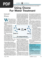 Ozone in Water Treatment Processes | PDF | Water Purification | Ozone