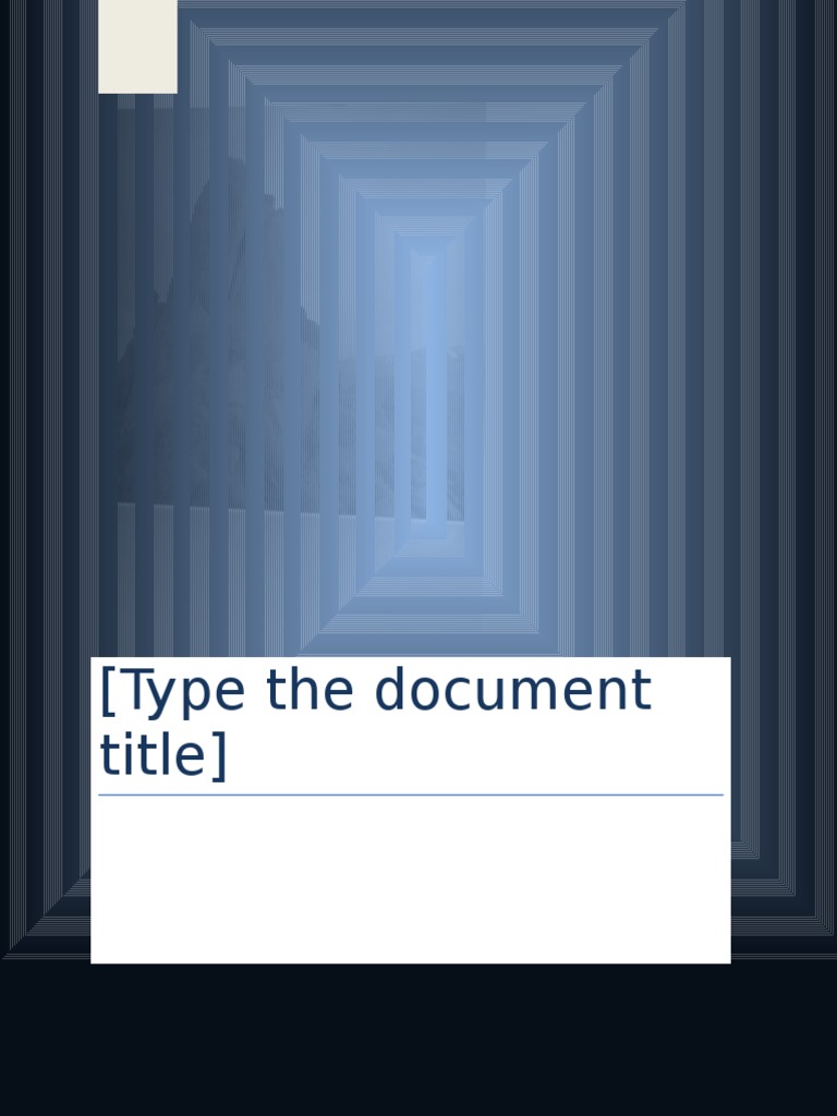 Type The Document Subtitle | PDF