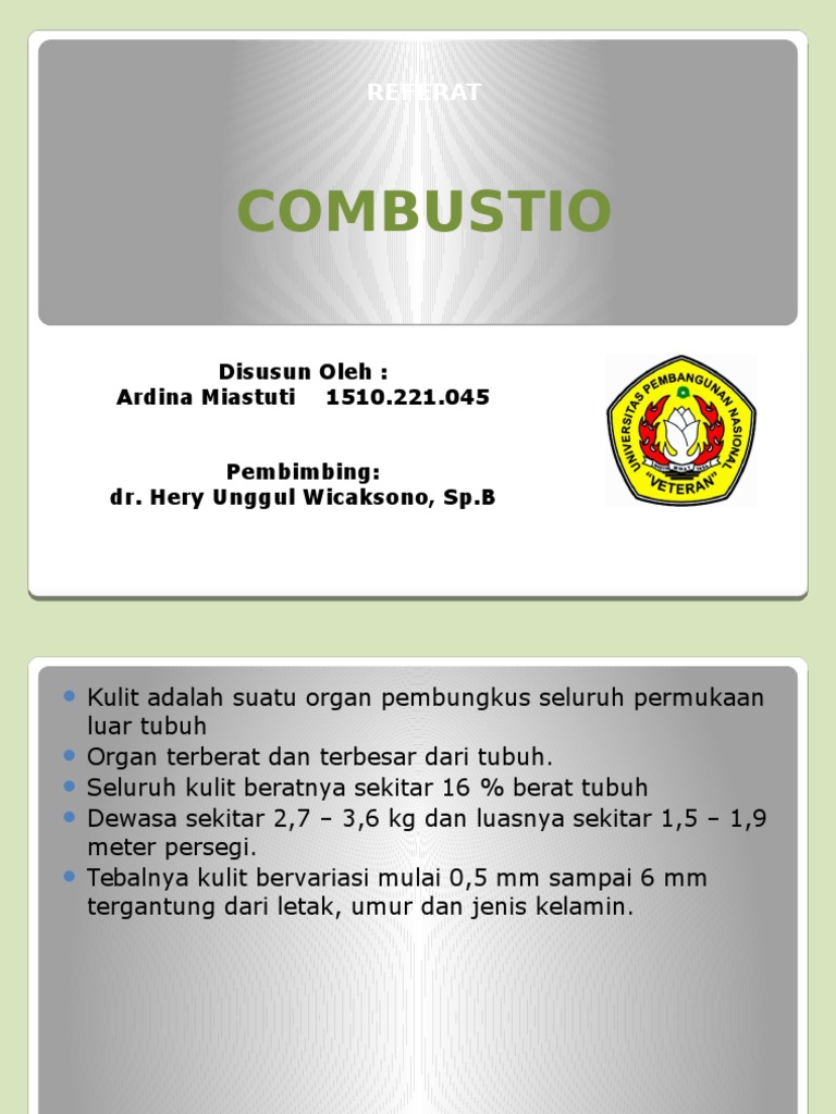 Panduan Lengkap Luka Bakar | PDF | Sains & Matematika