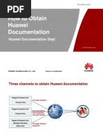 HedEx Lite-Obtaining and Using Huawei Documentation Easily V5.1 | PDF