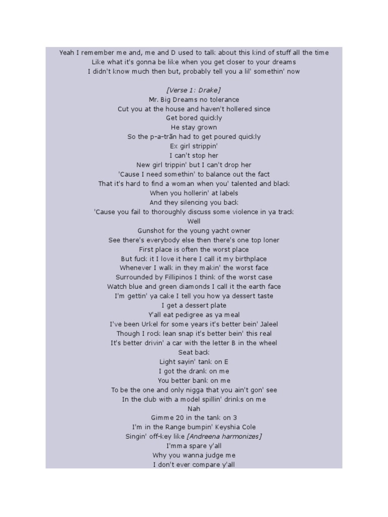 Drake's Journey to His Dreams | PDF | Hip Hop | Recorded Music