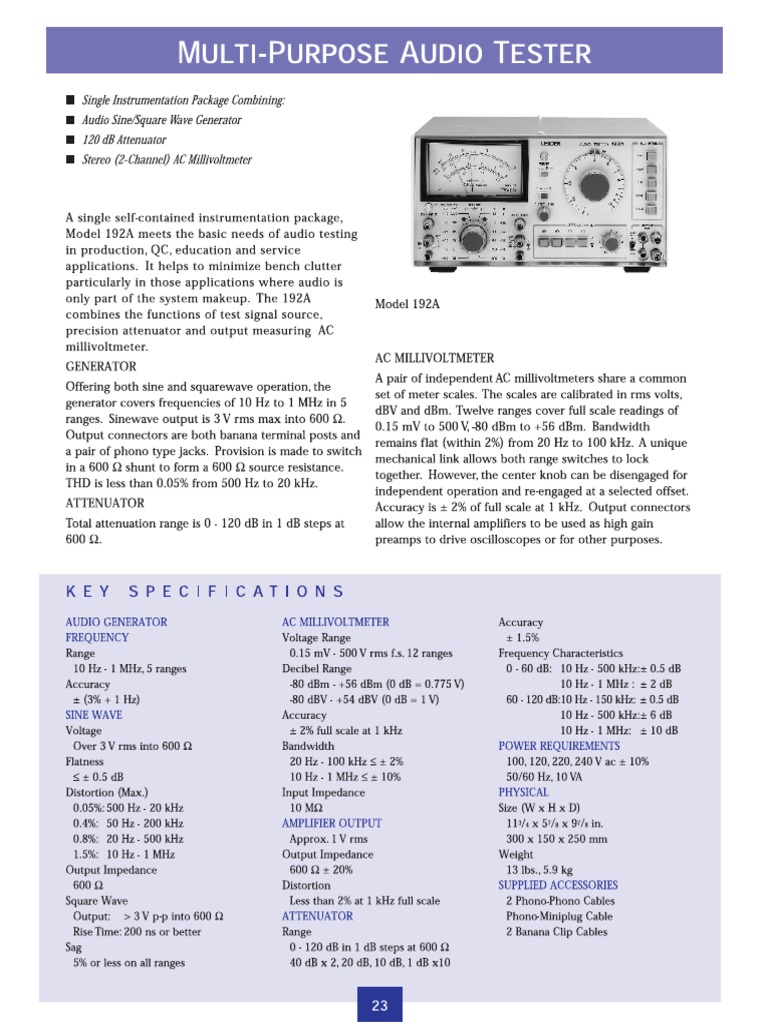 Leader 192a | PDF