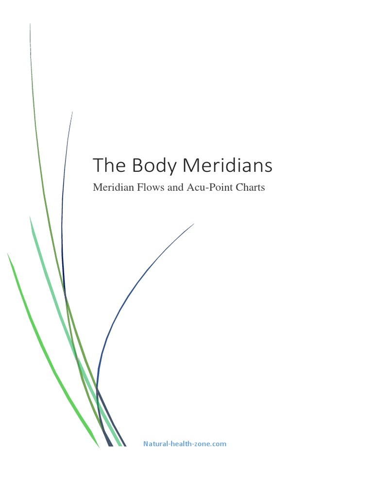Body Meridians and Energy Flow | PDF | Meridian (Chinese Medicine) | Qi
