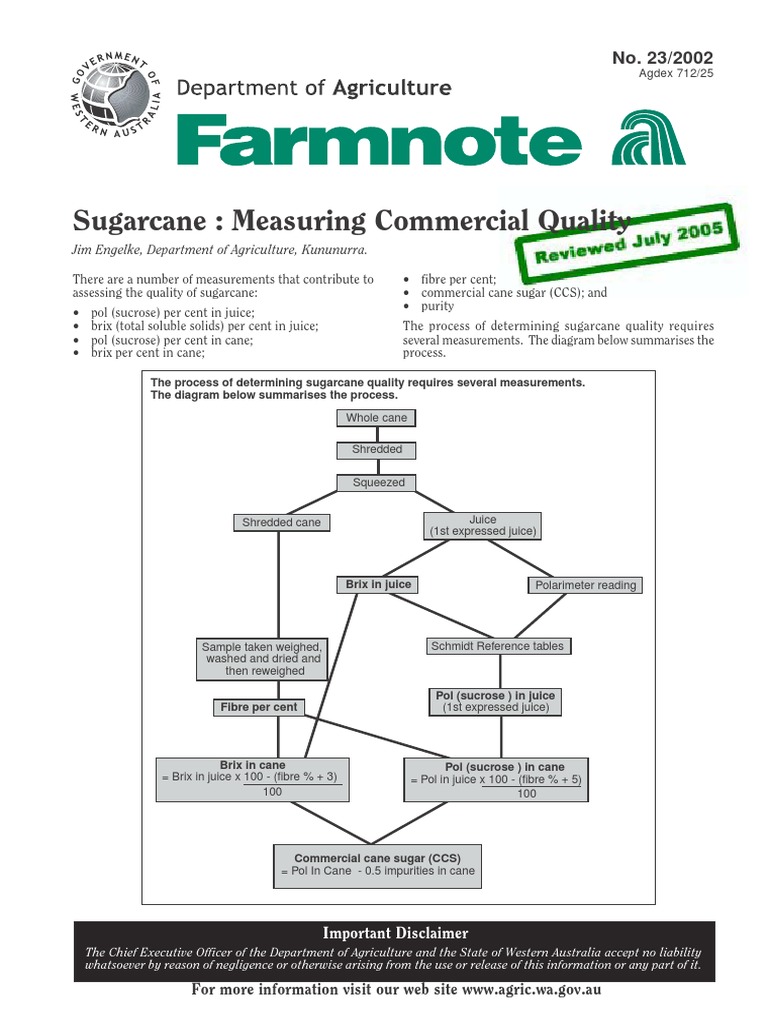 Brix Curve | PDF | Sugarcane | Sucrose