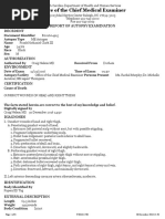 Benoit, Chris Report | PDF