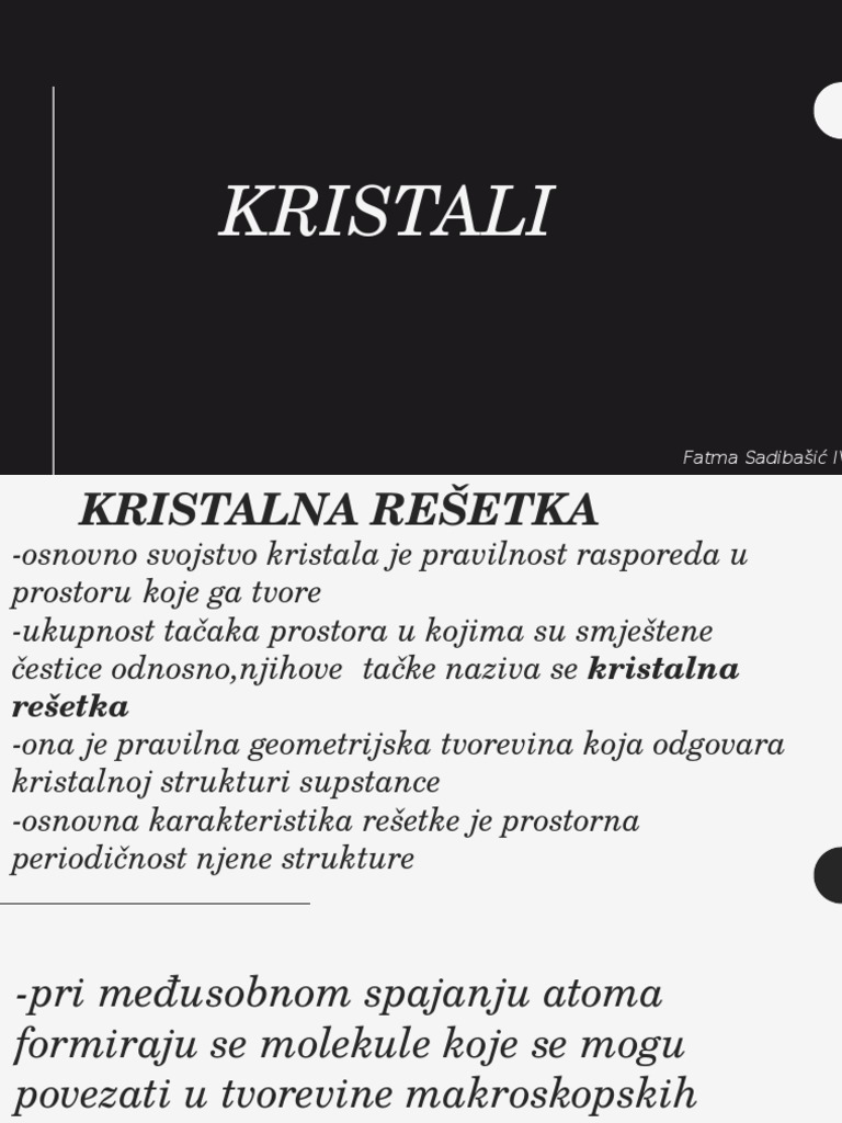 Kristali | PDF