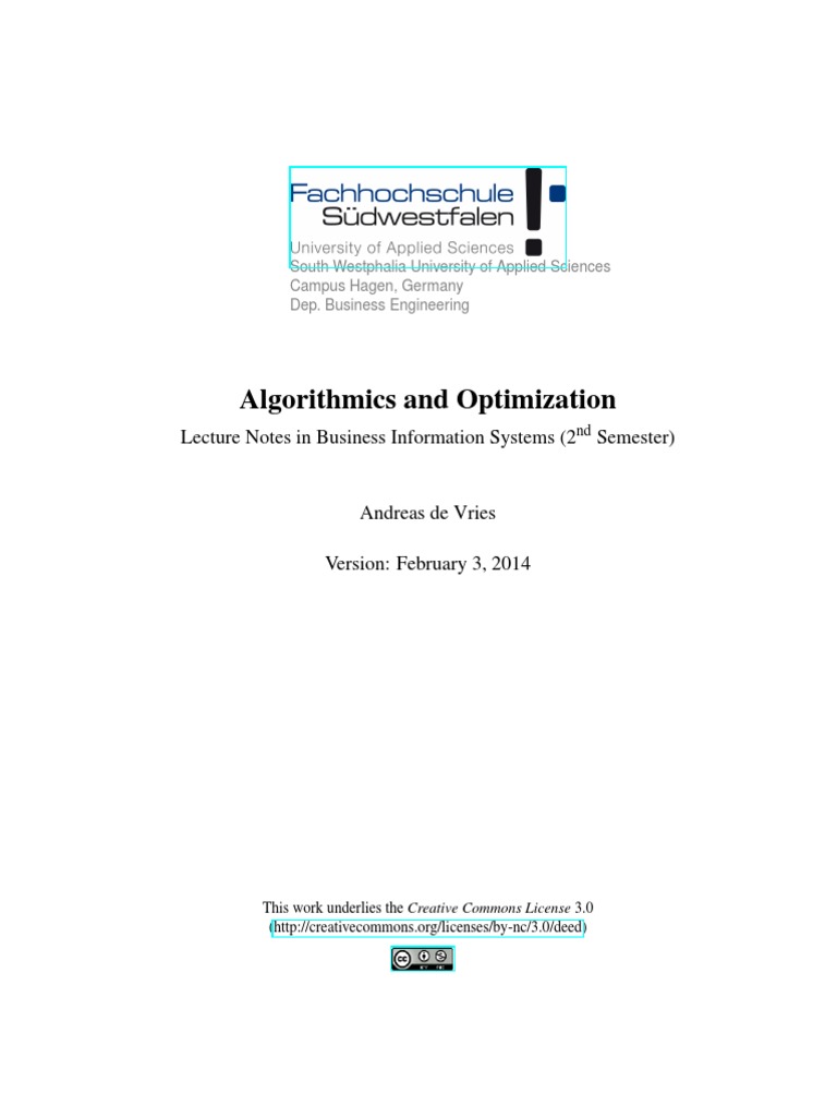 Algorithmics PDF | Download Free PDF | Time Complexity | Algorithms