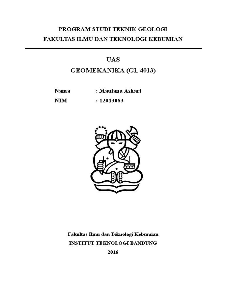 UTS Geomekanika | PDF
