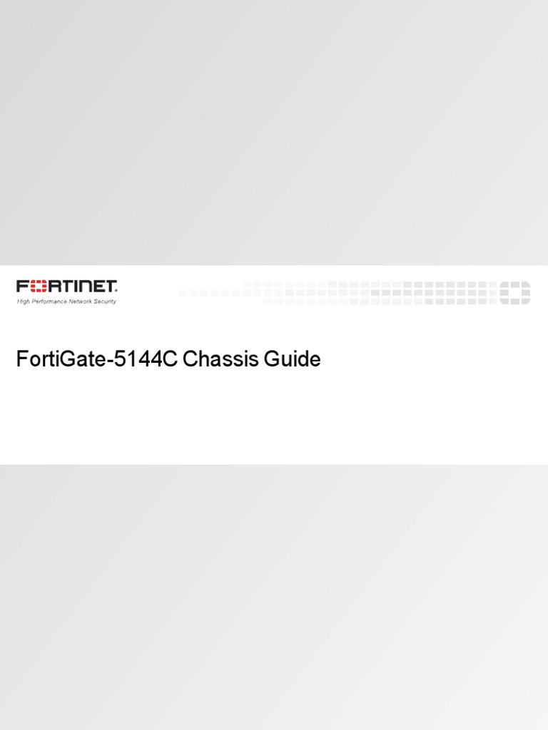 Fortigate 5144c Cg Pdf Electrical Connector Computer Engineering
