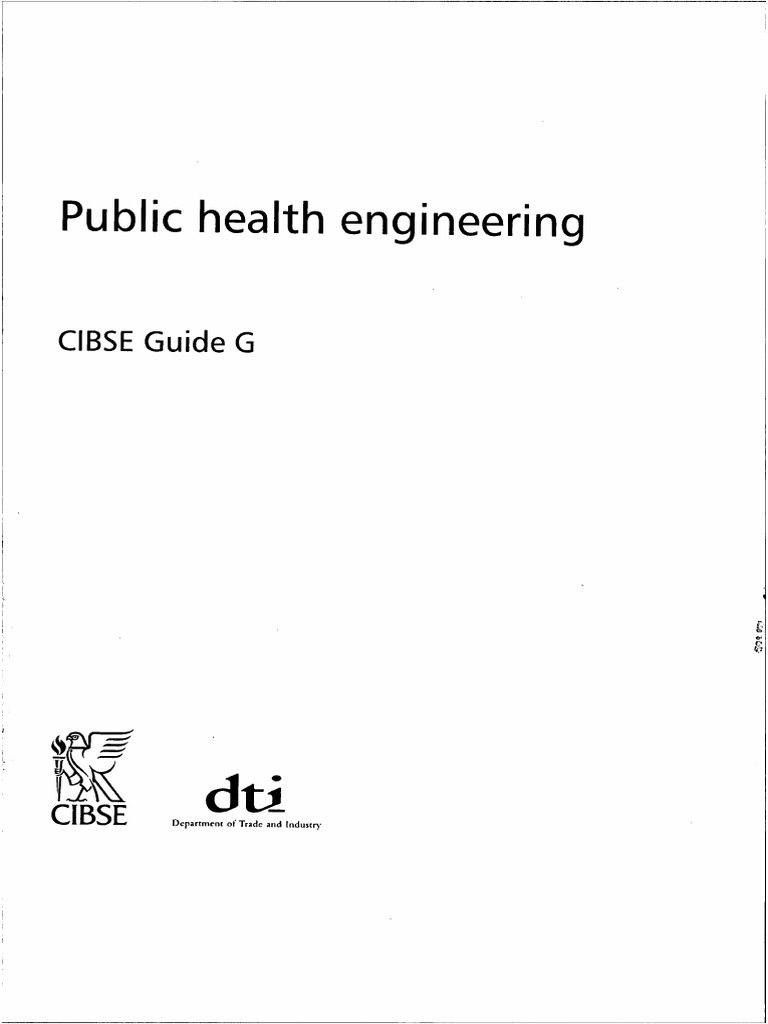 Guide G Public Health Engineering. Part 0 - Contents and Foreword (1 of ...