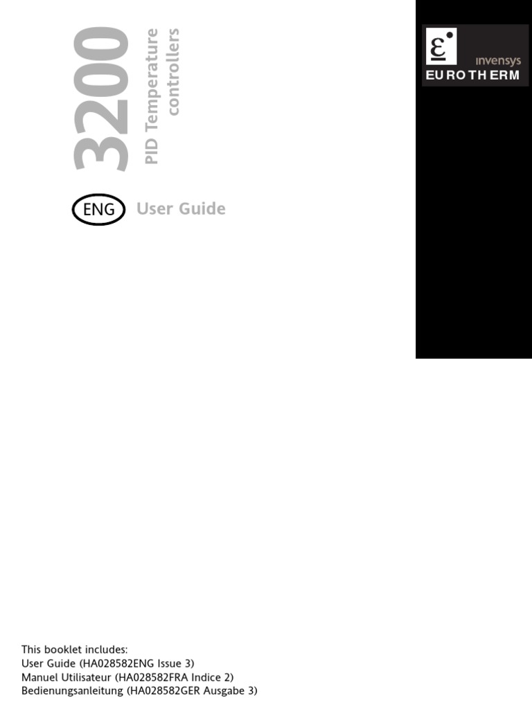 Eurotherm 3200 Series Manual2 | PDF | Relay | Electrical Wiring