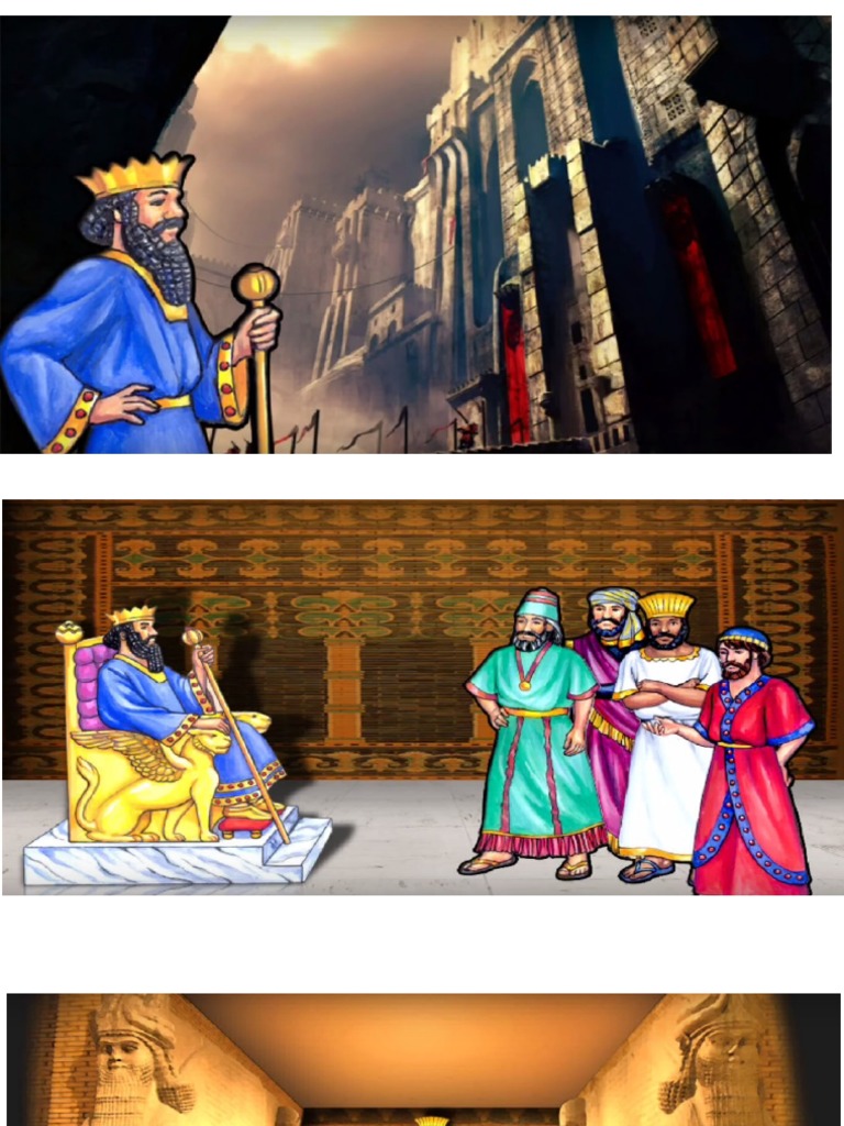 Historia Biblica de Sadrac Mesac y Abednego | PDF