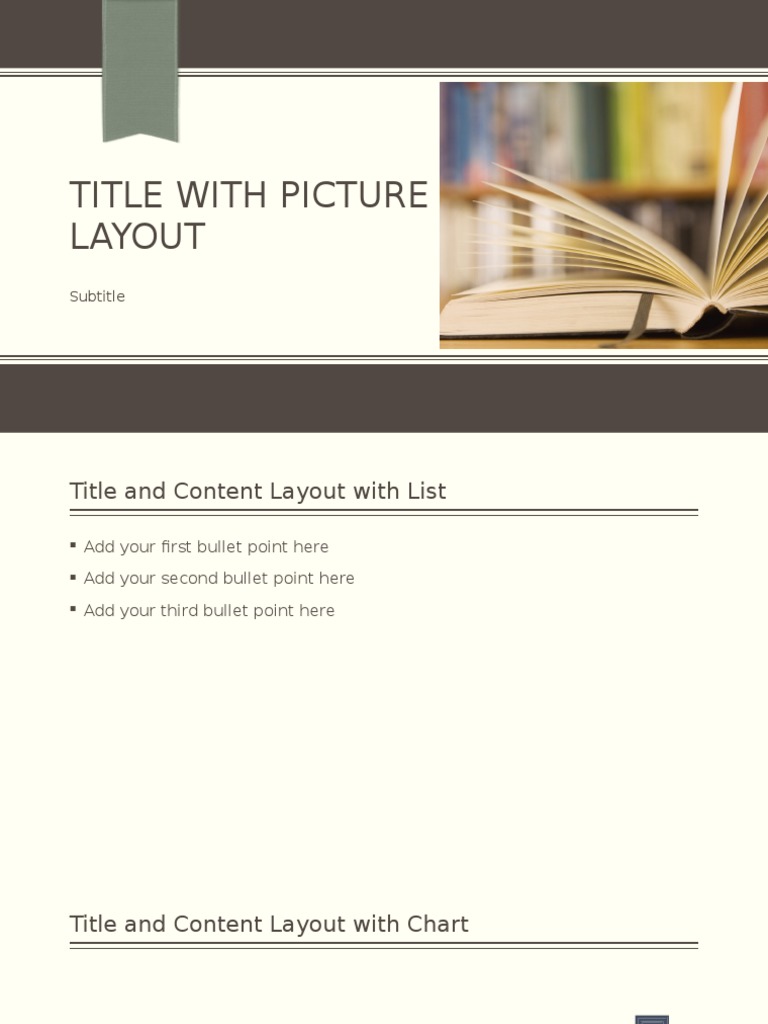 Slide Layout Options for Presentations | PDF